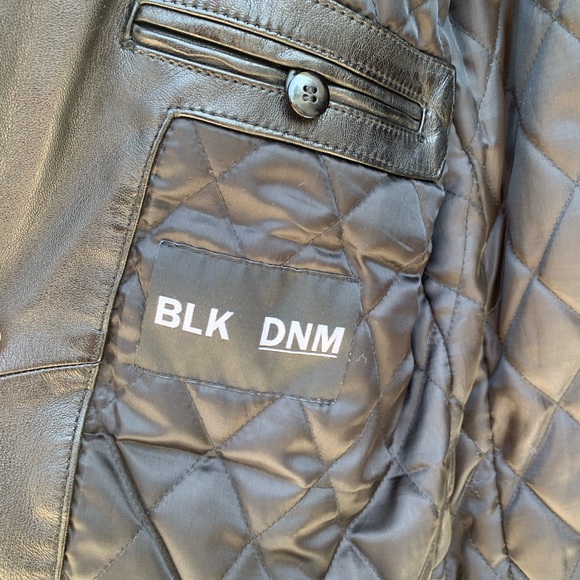 BLK DNM | Jackets & Coats | Blk Dnm Moto Leather Jacket | Poshmark